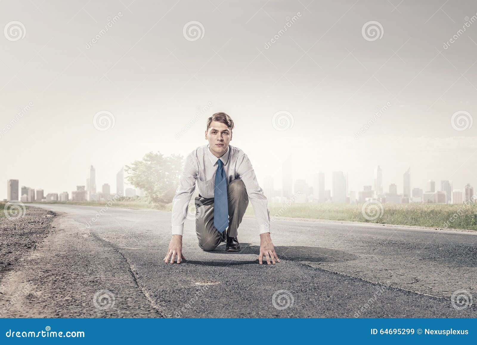 He is determined to win stock image. Image of start, leadership - 64695299