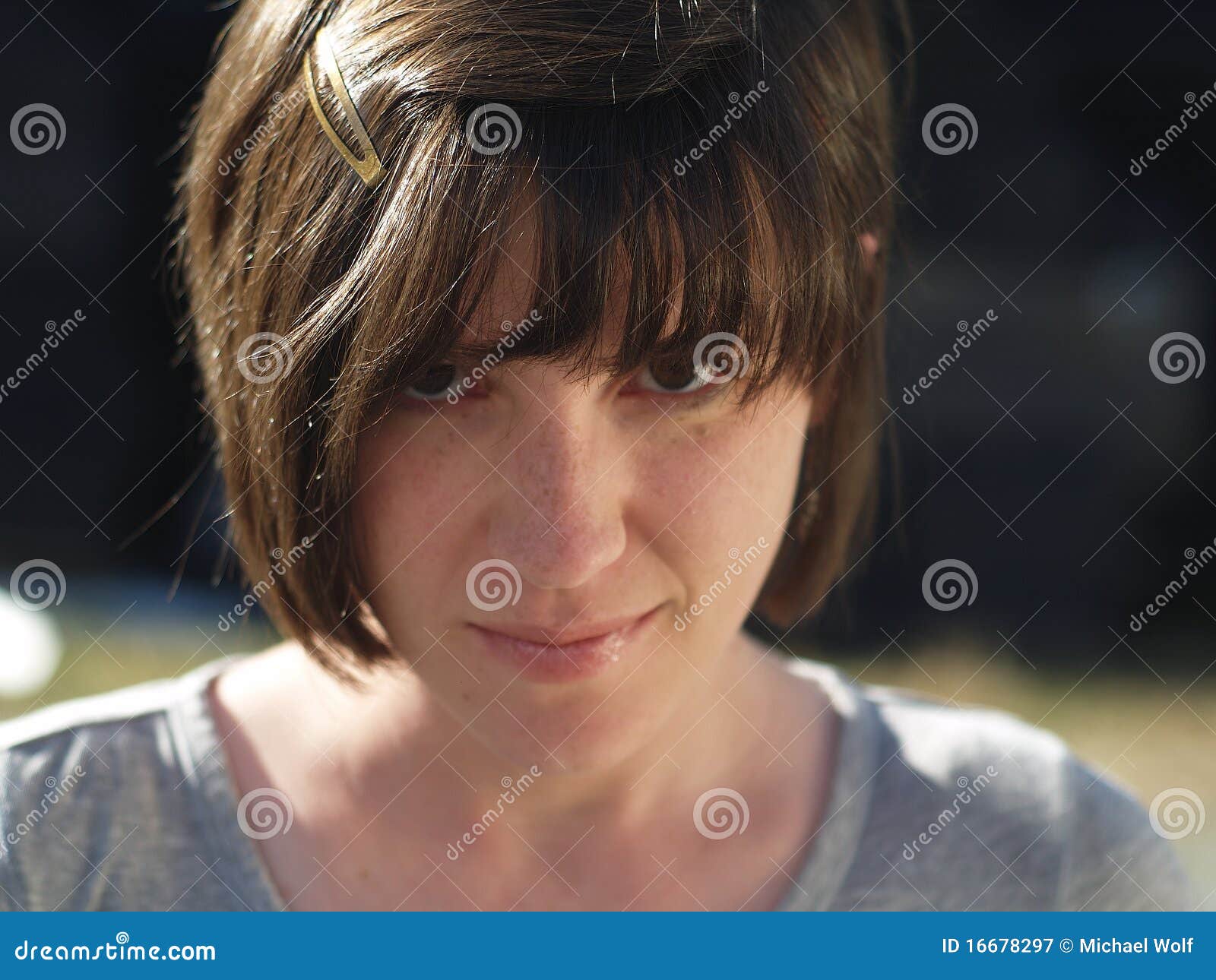 Determined Woman stock image. Image of brown, determined - 16678297