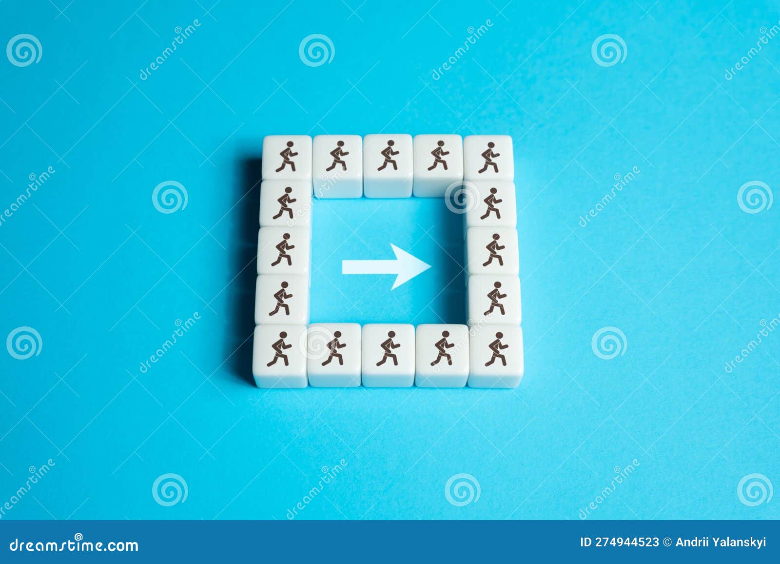 Determining the Direction of Movement for the Team. Cooperation ...