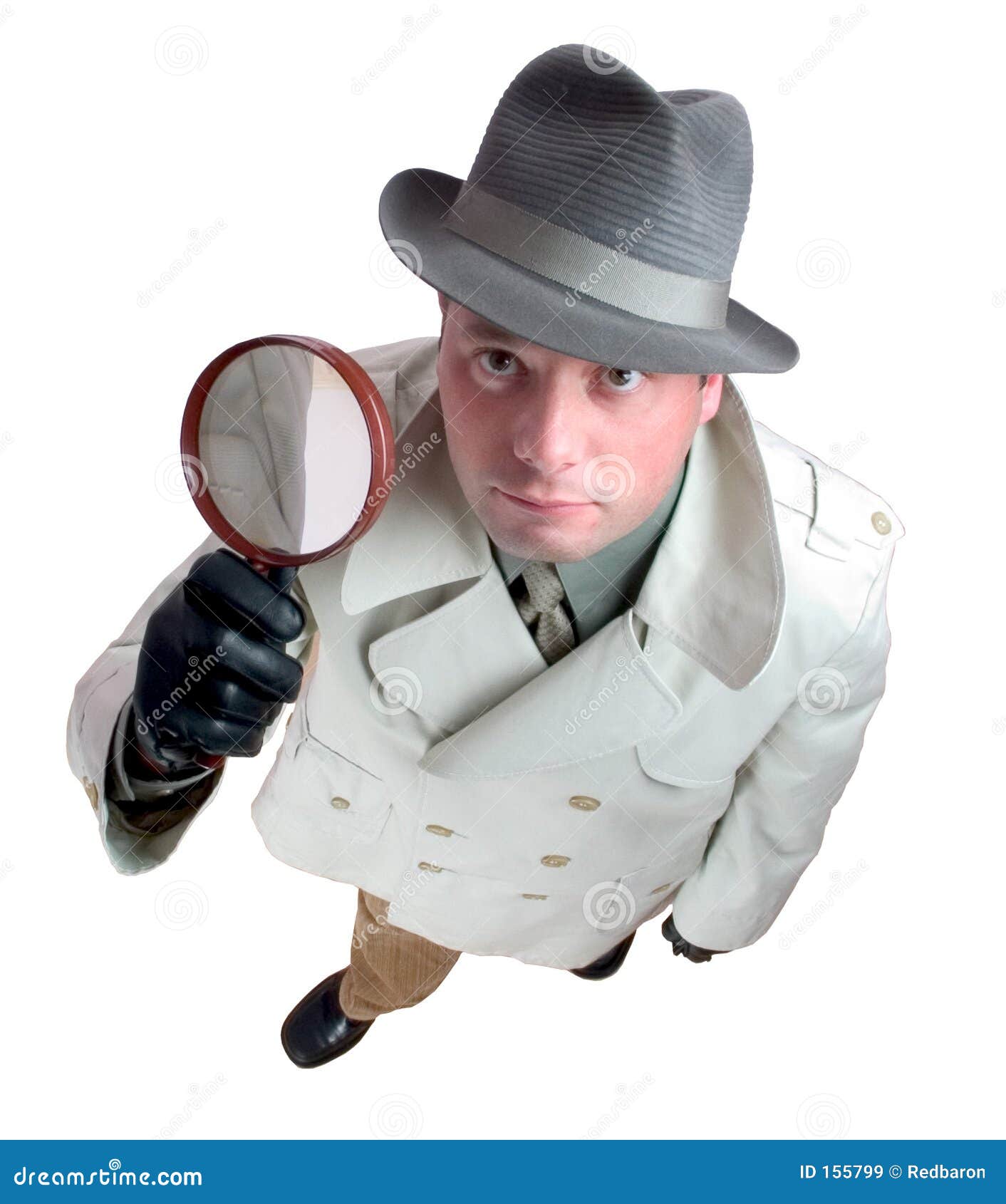 Detetive 3 imagem de stock. Imagem de fedora, detetive - 155799