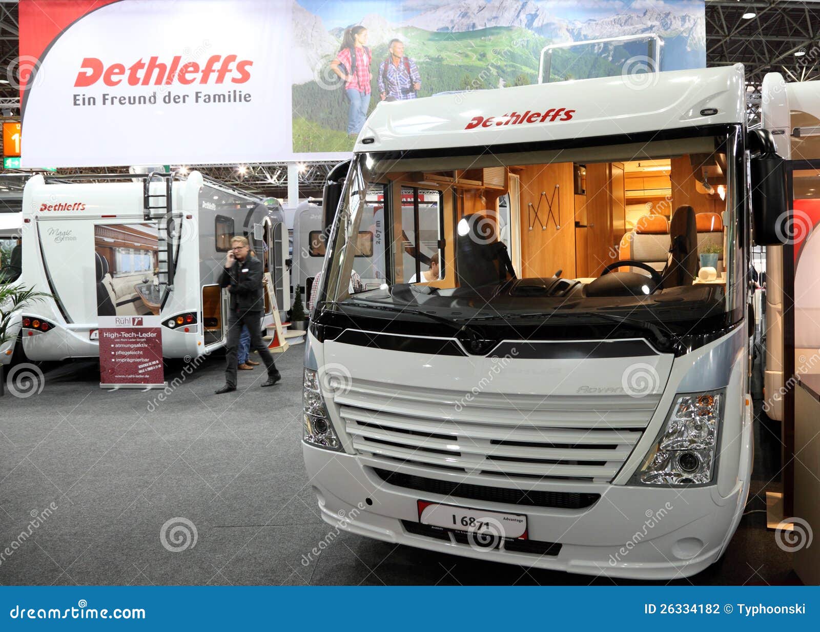 Dethleffs Camper and Caravans Editorial Photography - Image of ...