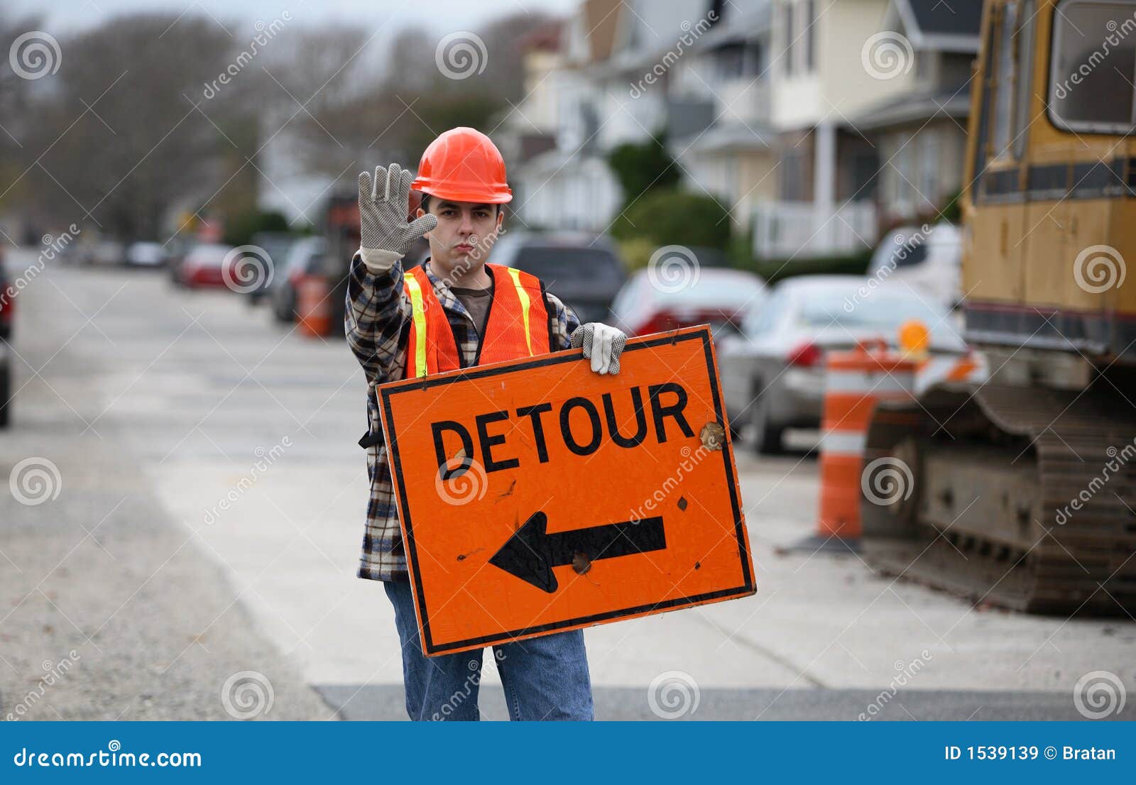 Detour stock image. Image of bypass, detour, deny, arrow - 1539139