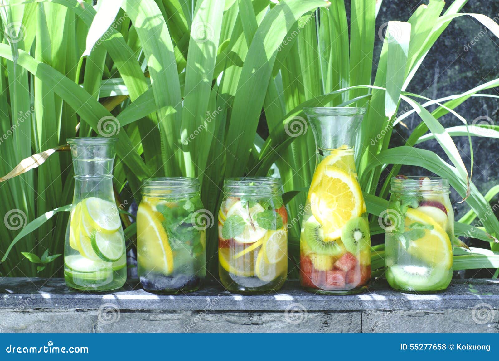 Detox water bottle stock photo. Image of kiwi, vegetarian - 55277658