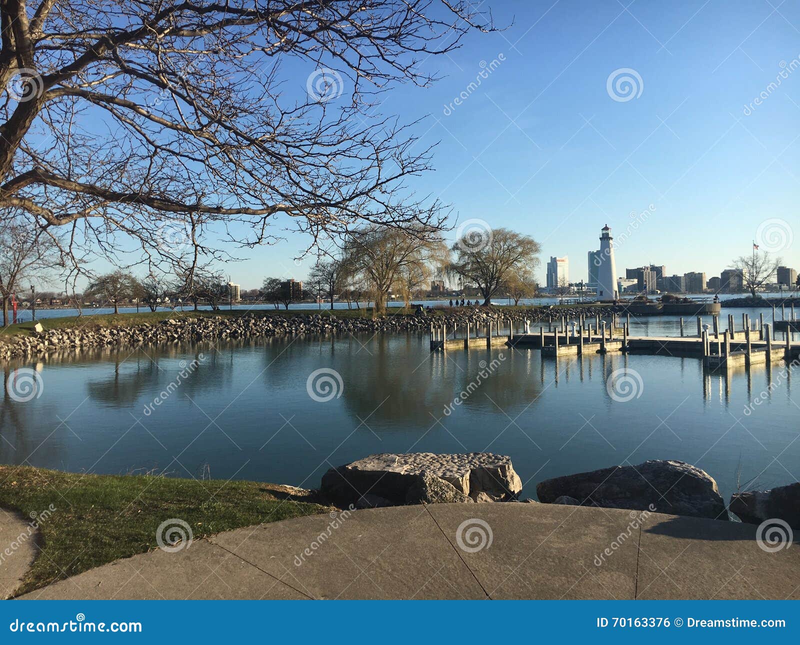 Detroit Michigan stock photo. Image of michigan, walk - 70163376