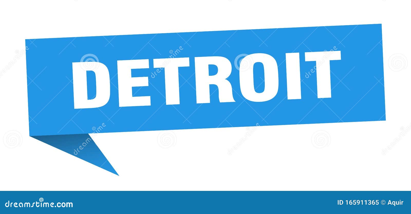 Detroit Sticker. Detroit Signpost Pointer Sign Stock Vector ...
