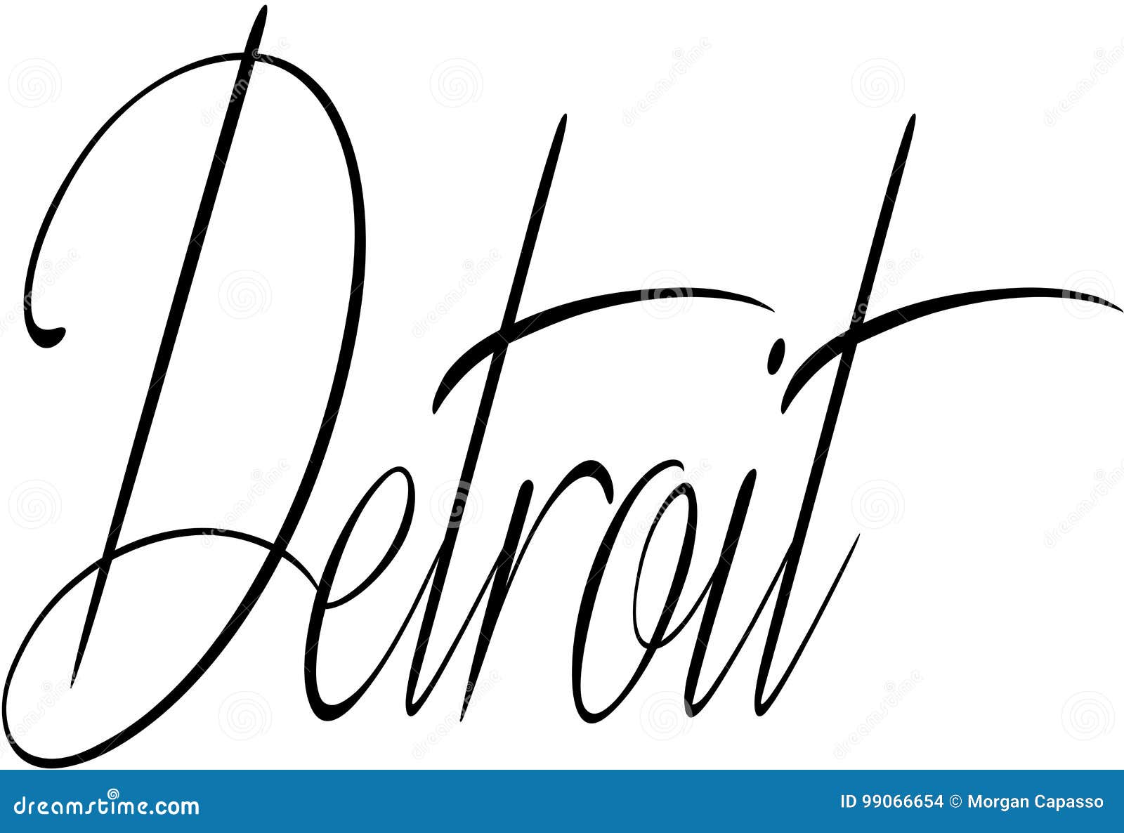 Detroit Text Sign Illustration Stock Vector - Illustration of rubber ...