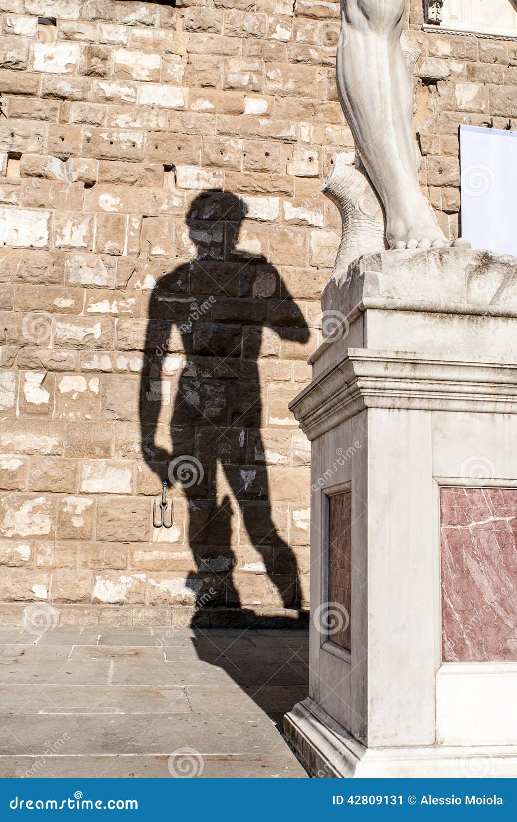 Dettaglio Della Statua Di David Da Michelangelo Immagine Stock ...