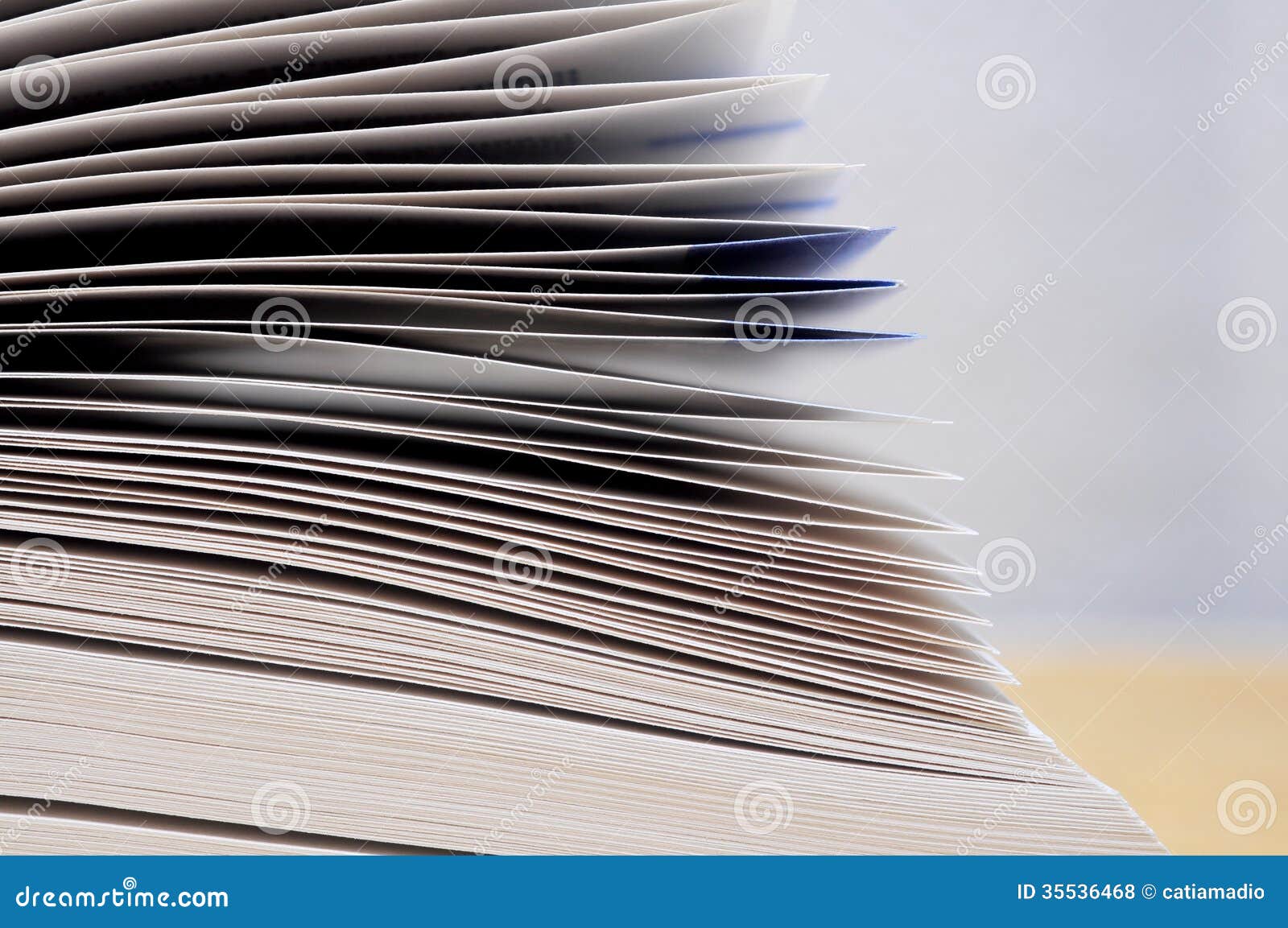 Dettaglio Delle Pagine Del Libro Aperto Fotografia Stock - Immagine di ...