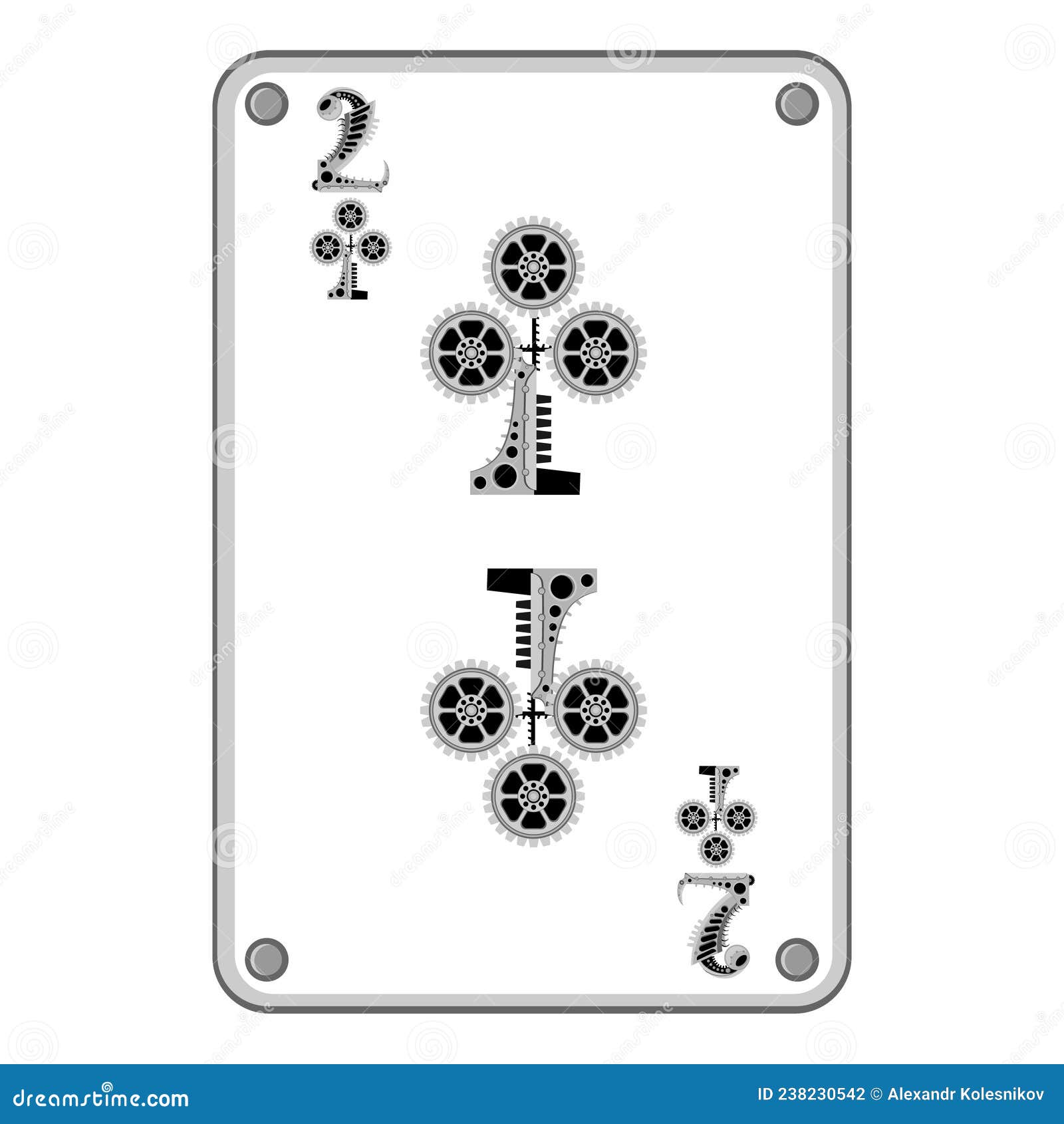 Deuce Of Spades Drawing
