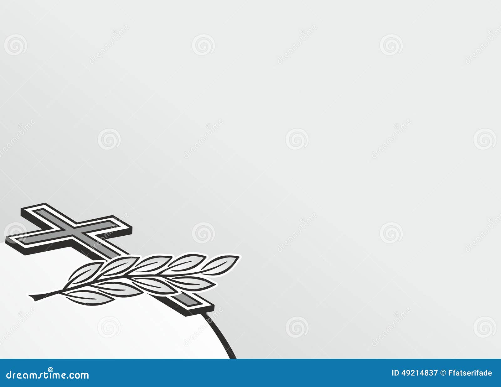 Deuil illustration stock. Illustration du brindille, fond - 49214837