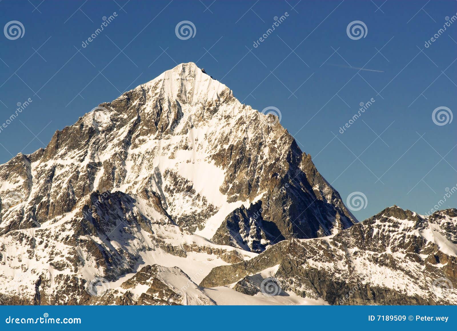 Deuk Blanche stock afbeelding. Image of winter, blauw - 7189509