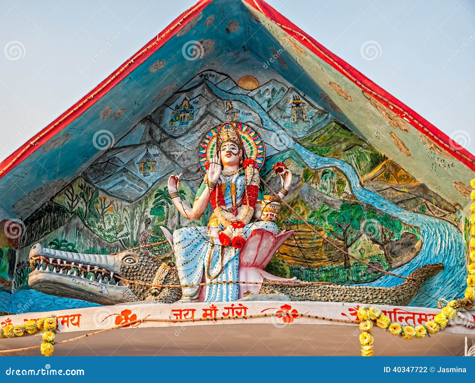 Deus Varuna fotografia editorial. Imagem de cultura, templo - 40347722