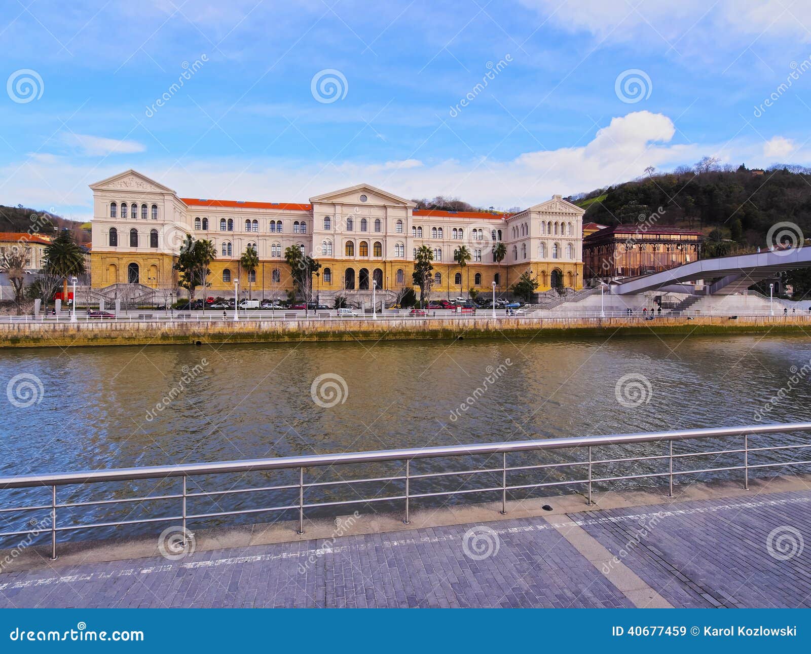 Deusto University in Bilbao Stock Image - Image of building, catholic ...