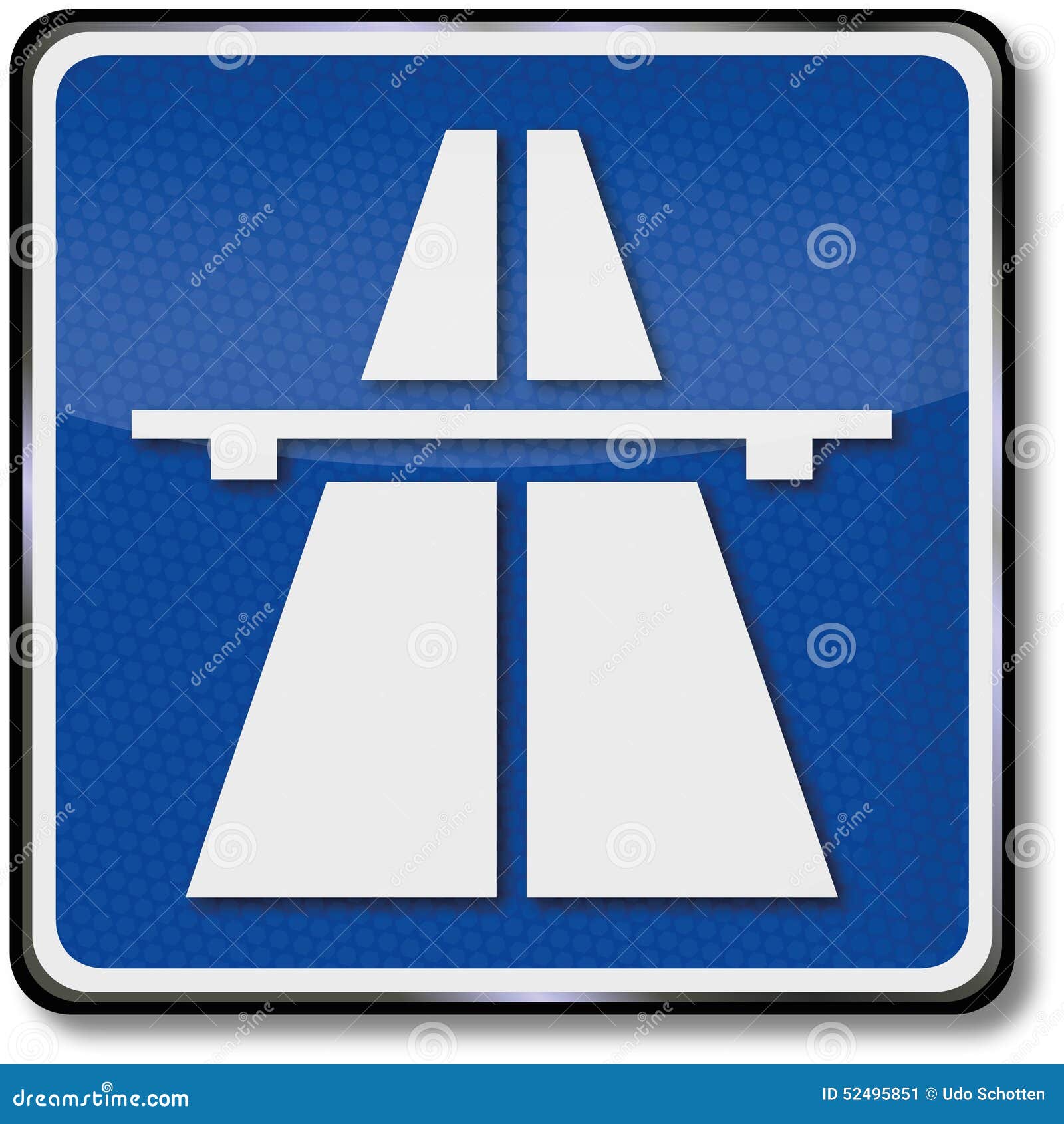 Deutsche Autobahn vektor abbildung. Illustration von taste - 52495851