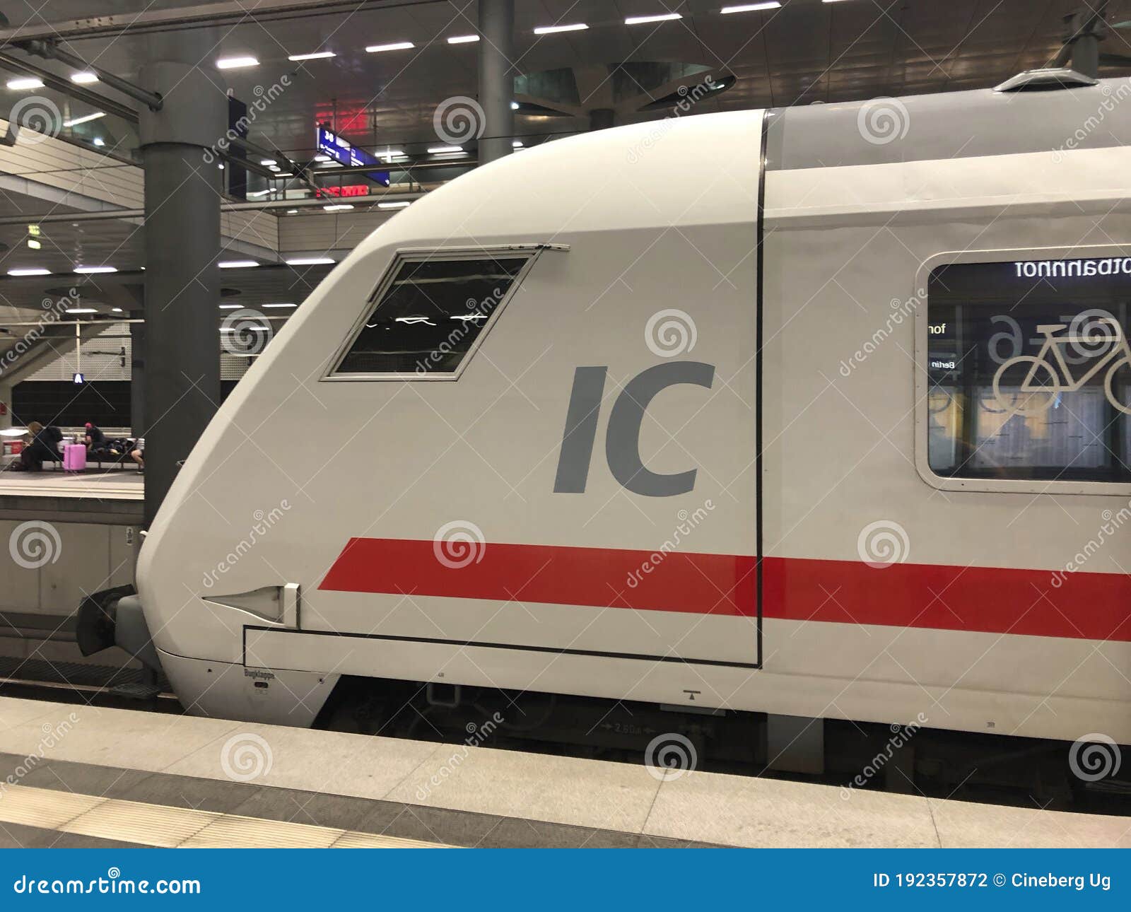 Deutsche Bahn`s Intercity IC Train Editorial Photography - Image of ...