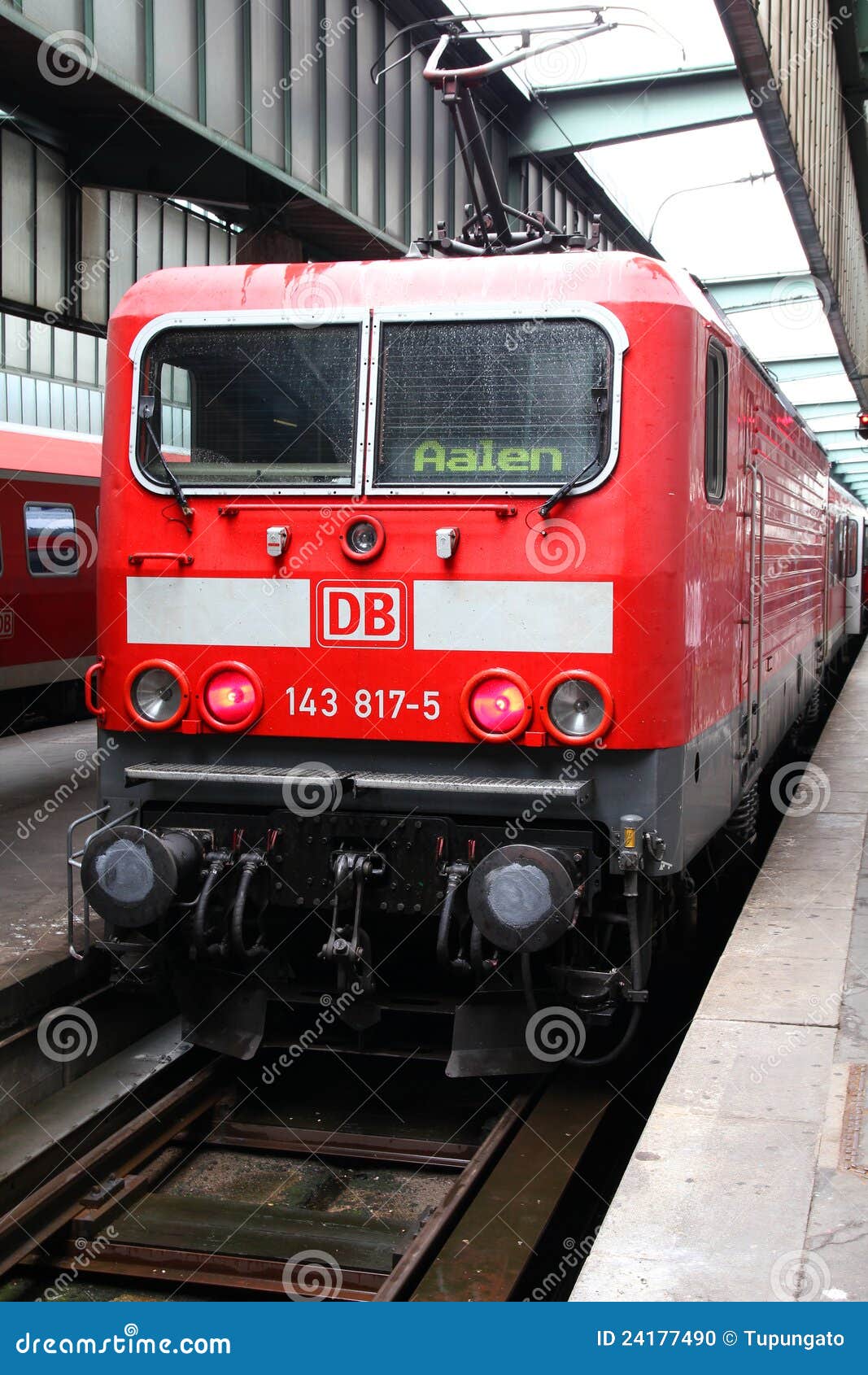 Deutsche Bahn train editorial image. Image of railroad - 24177490
