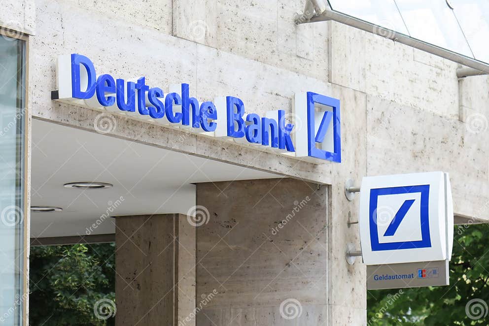 Deutsche Bank editorial image. Image of banks, bank, signs - 56656540