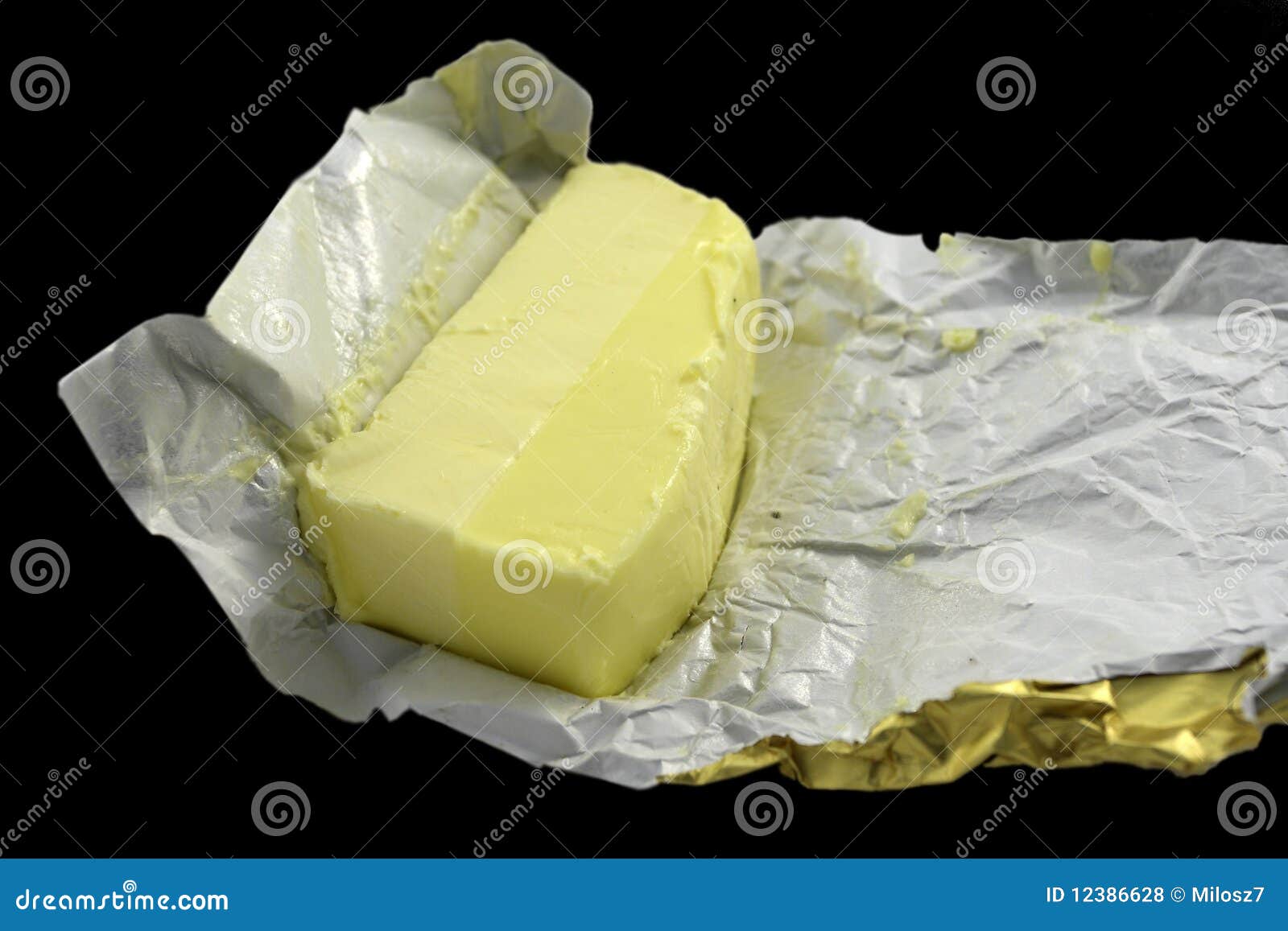 Deutsche Butter stockfoto. Bild von gold, gebuttert, nachricht - 12386628