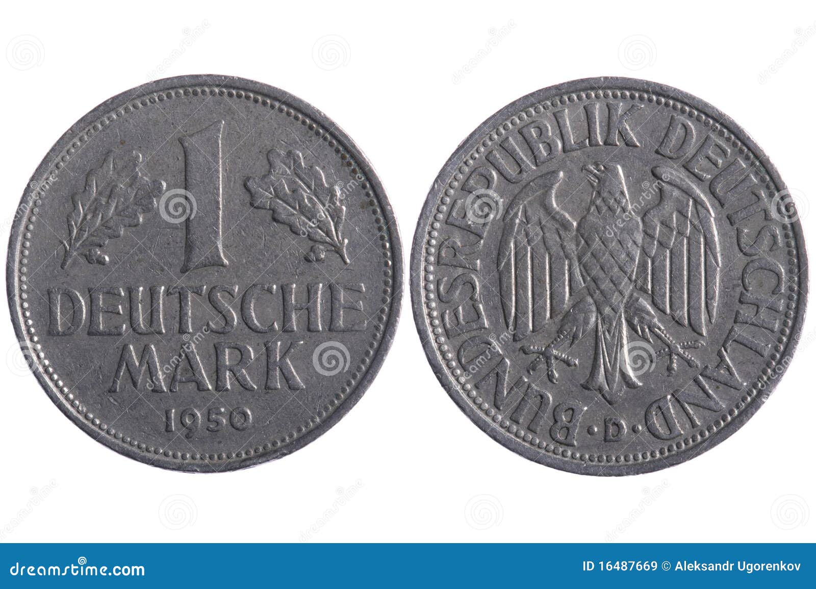 Deutsche mark coins stock image. Image of rust, finance - 16487669