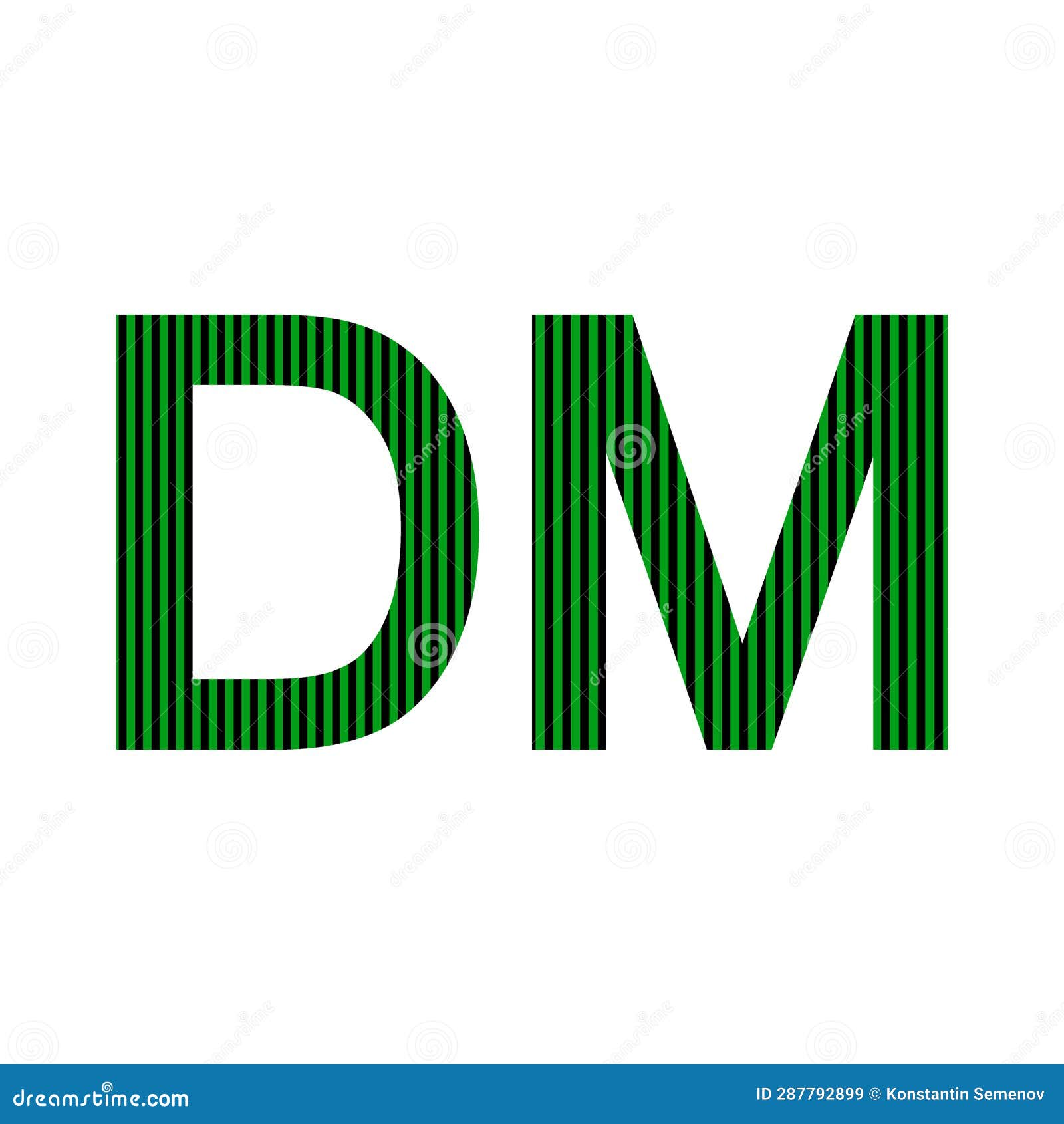 Deutsche Mark Currency Symbol Icon Of Germany Vector Illustration ...