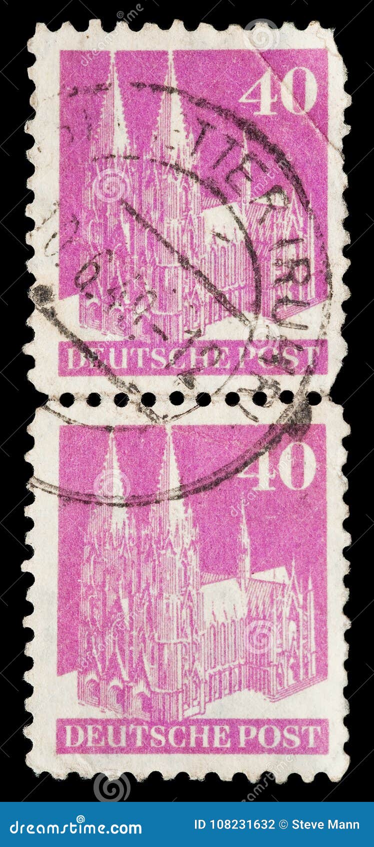 Deutsche Post editorial photography. Image of postal - 108231632