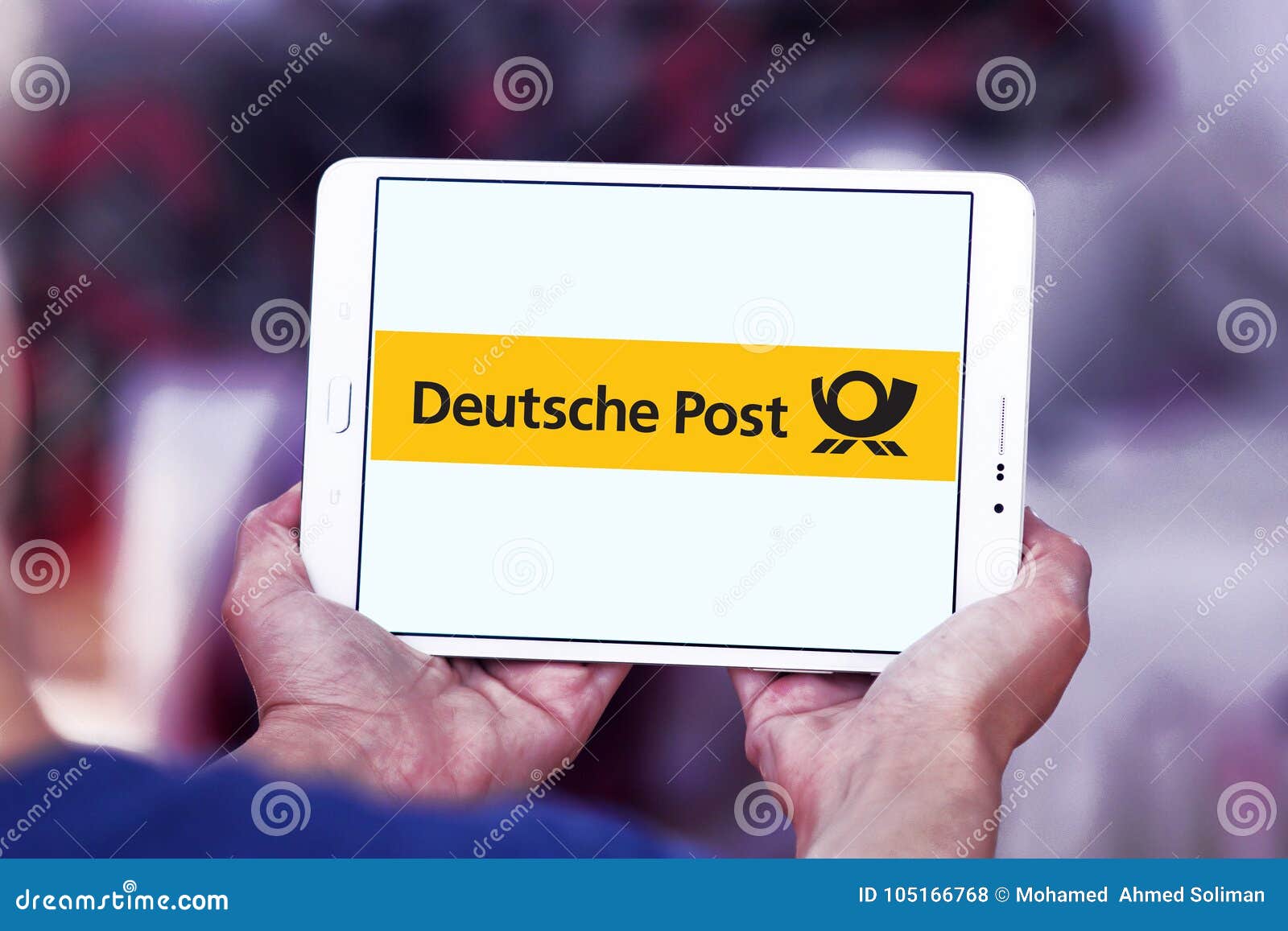Deutsche Post logo zdjęcie stock editorial. Obraz złożonej z ...