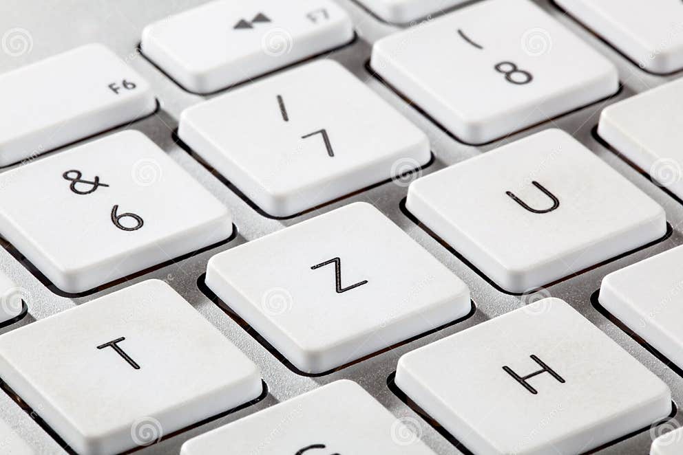 Deutsche Tastatur stockfoto. Bild von tastaturblock, nahaufnahme - 37919696