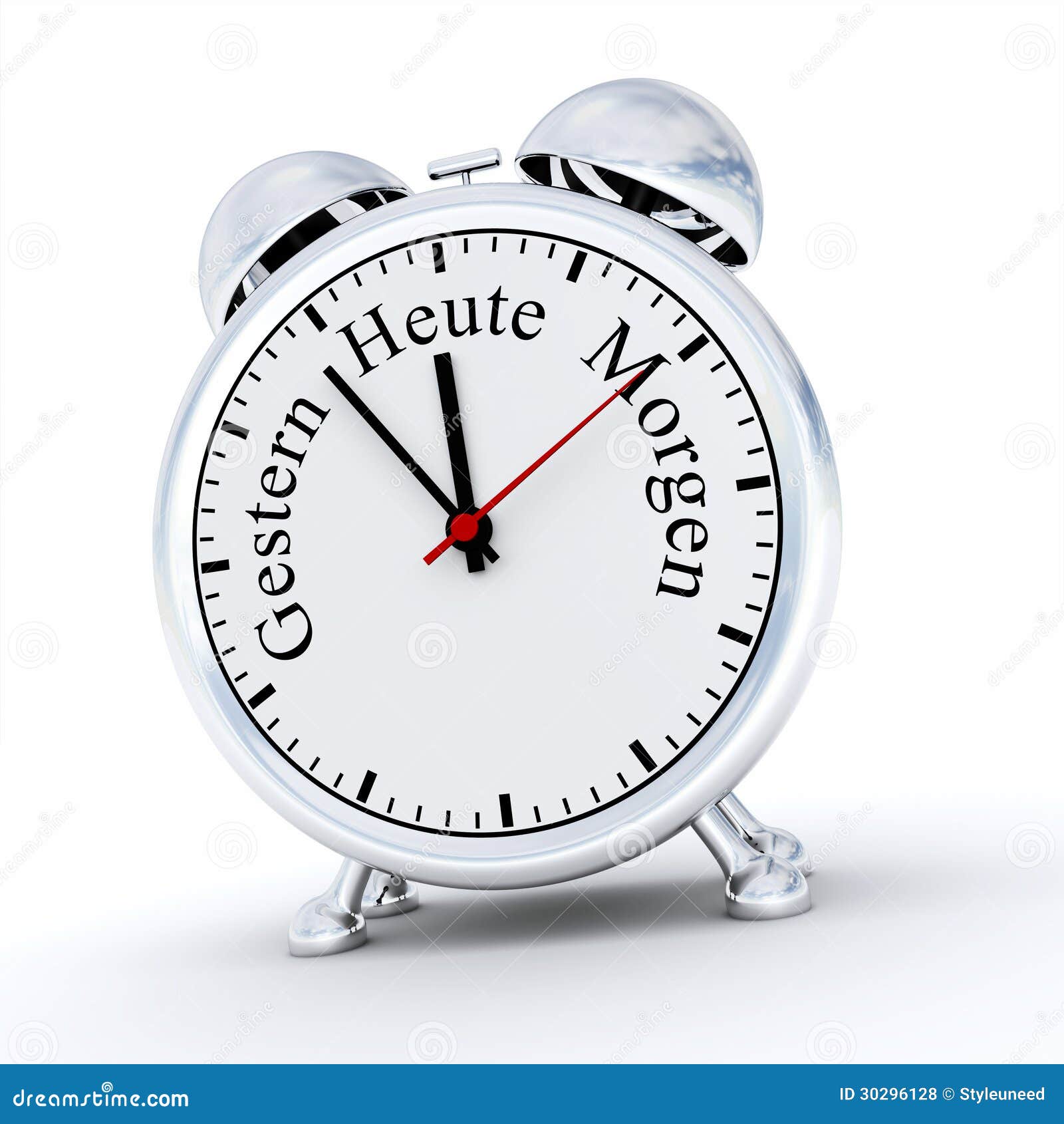 Deutscher Wecker stockfoto. Bild von heute, zeit, hintergrund - 30296128