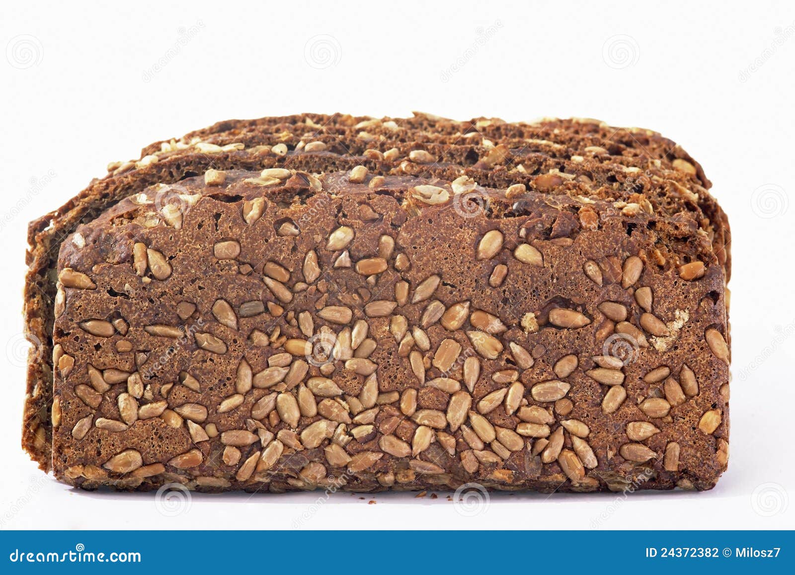 Deutsches Brot stockfoto. Bild von geschnitten, organisch - 24372382