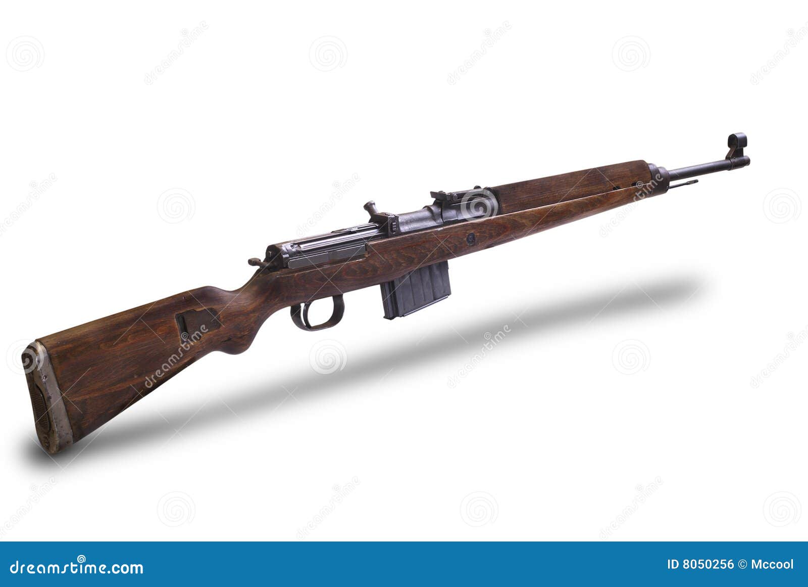 Deutsches Halbautomatisches Gewehr - Gewehr 43 Lizenzfreies Stockbild ...