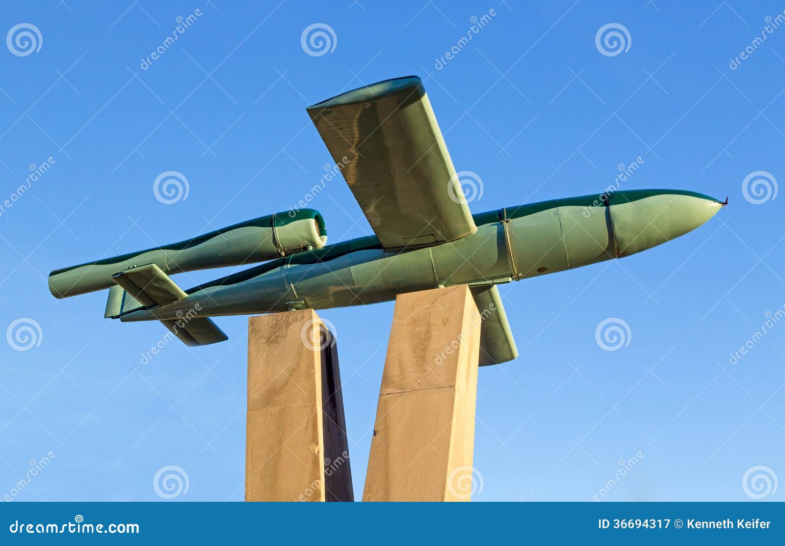 Deutsches V1 Rocket Von WWII Redaktionelles Stockfotografie - Bild von ...