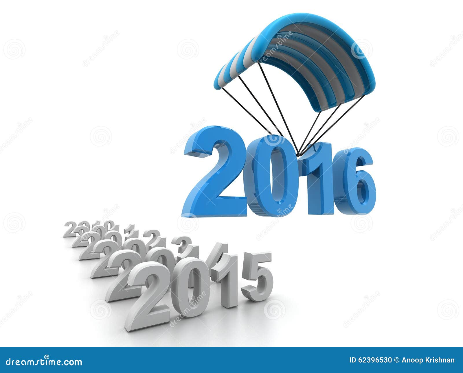Deux mille et seize illustration stock. Illustration du neuf - 62396530