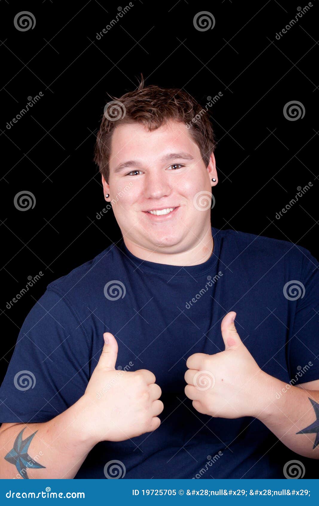 Deux pouces vers le haut image stock. Image du attrayant - 19725705