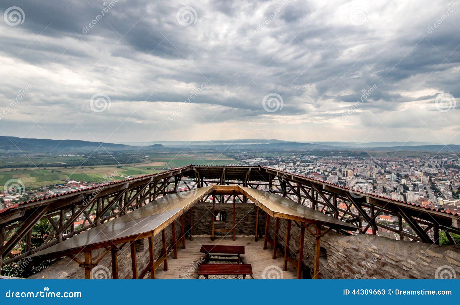 Deva City stock image. Image of eselnita, orsova, danube - 44309663