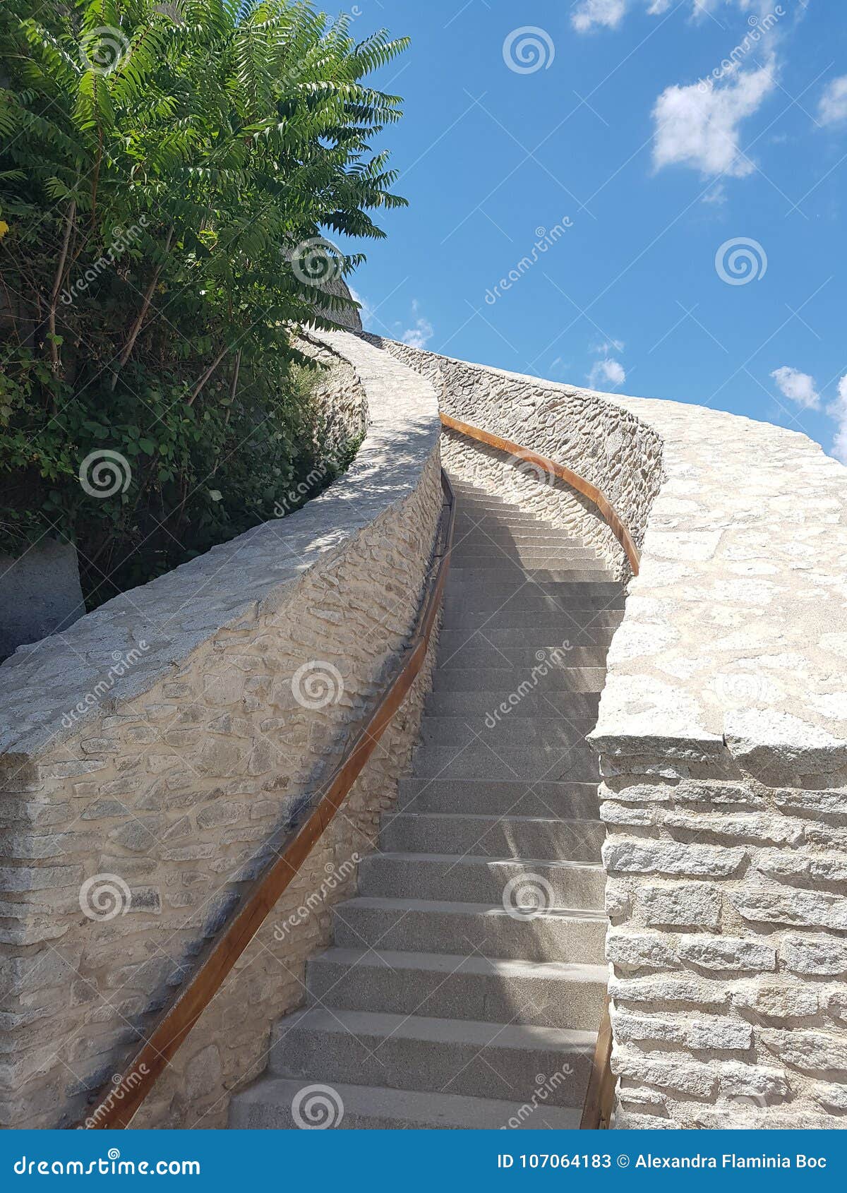 Deva Fortress in Transylvania, Deva, Romania Stock Image - Image of ...