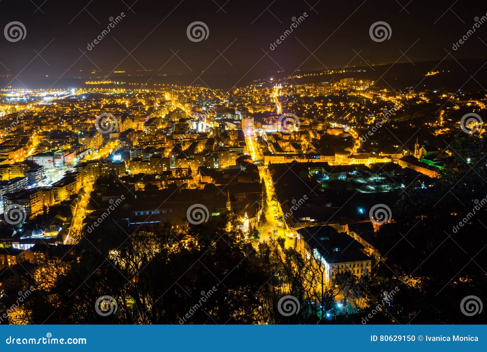 Deva by night stock photo. Image of light, lights, symbol - 80629150