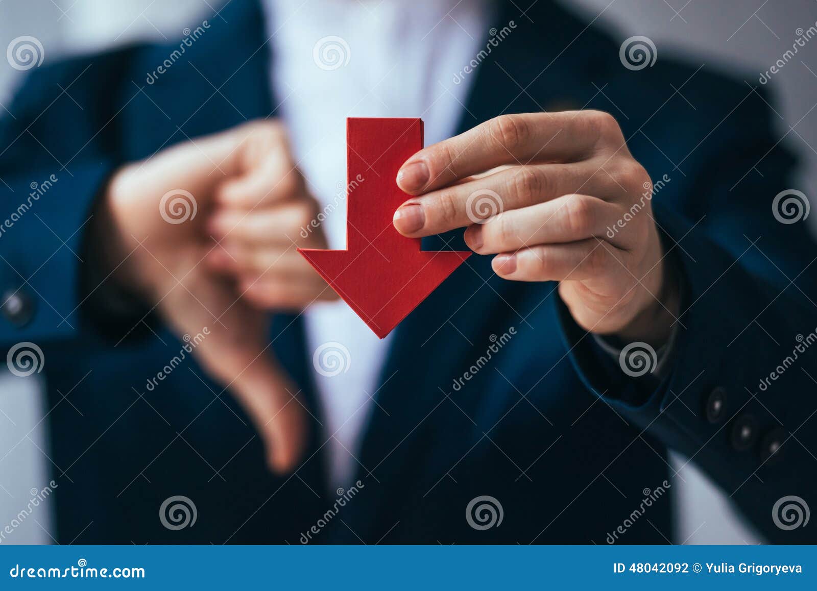 Devaluation stock photo. Image of arrow, finance, bankrupt - 48042092