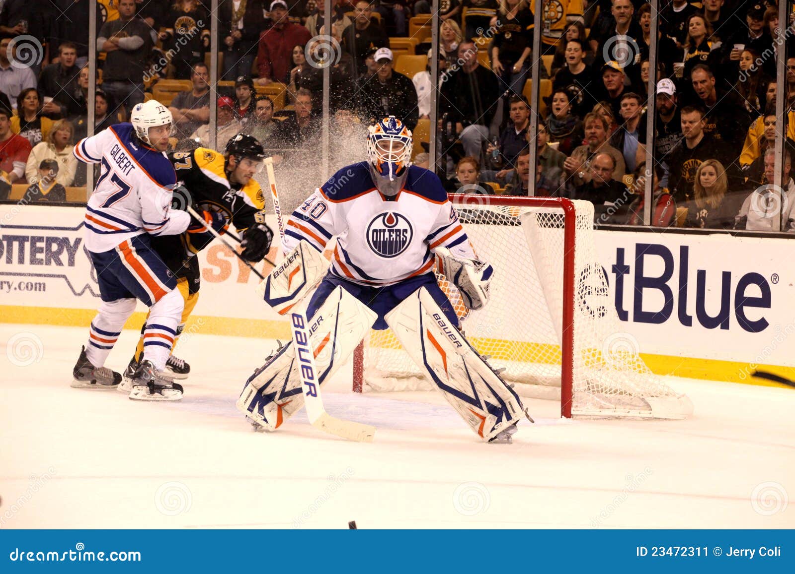 Devan Dubnyk Edmonton Oilers Editorial Photo - Image of professional ...
