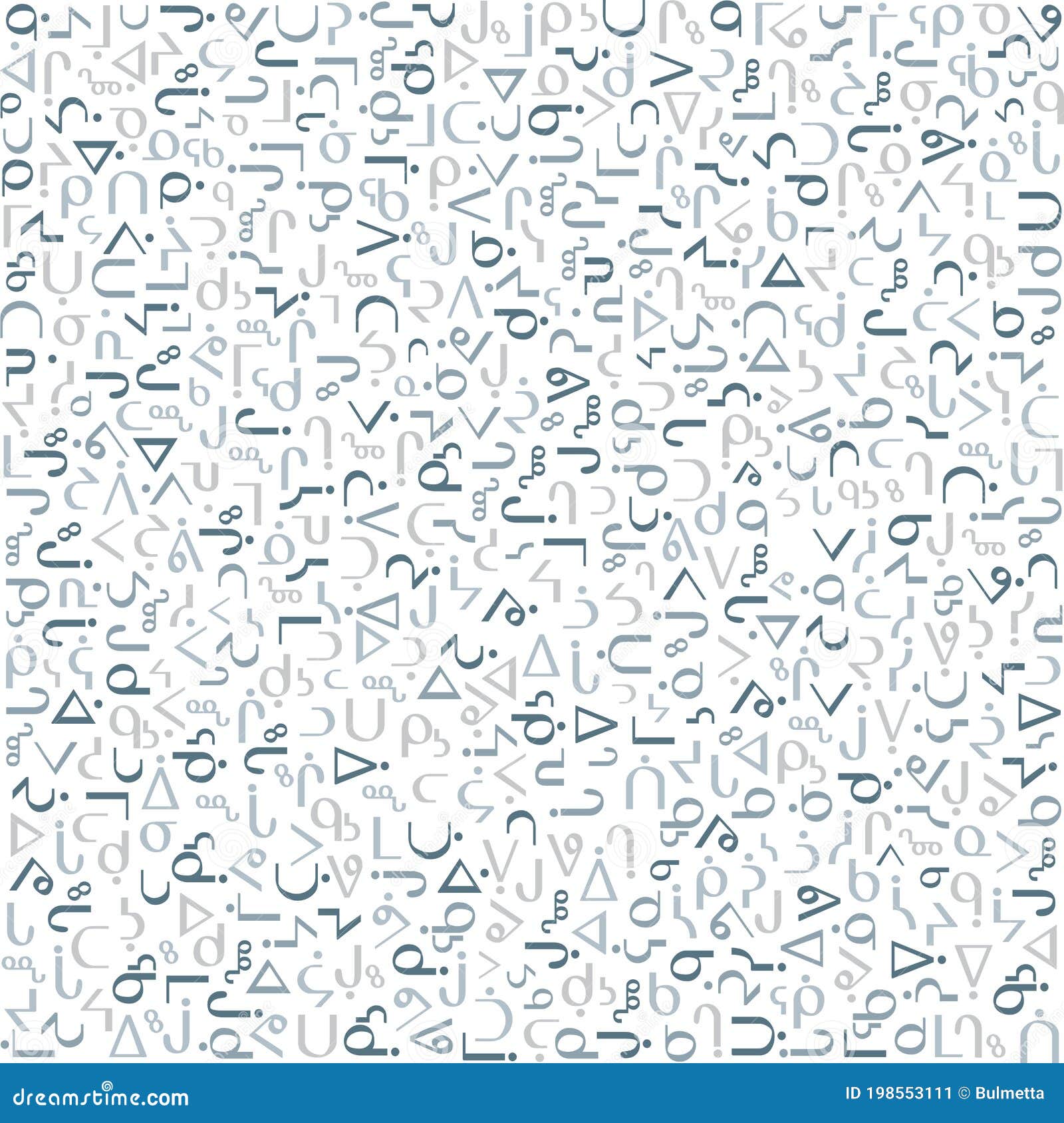 Inuktitut Writing System Background Stock Illustration - Illustration ...