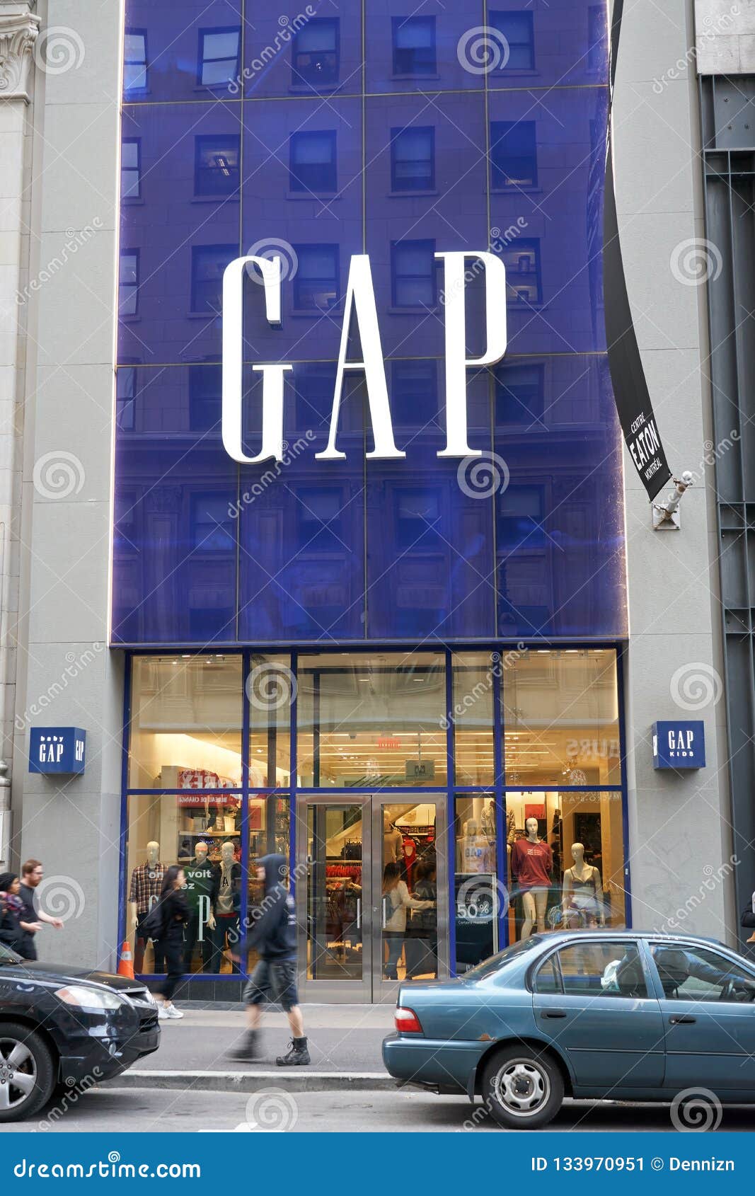 Devanture De Magasin Et Logo De Gap Photo éditorial - Image du moderne ...