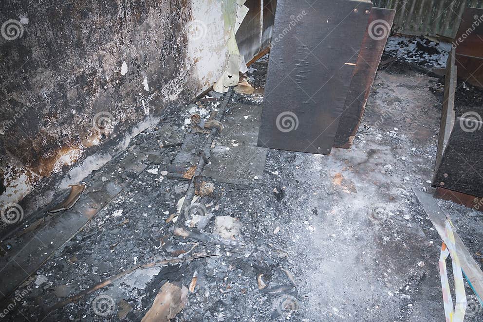 Devastated Room in an Abandoned Building Stock Photo - Image of empty ...