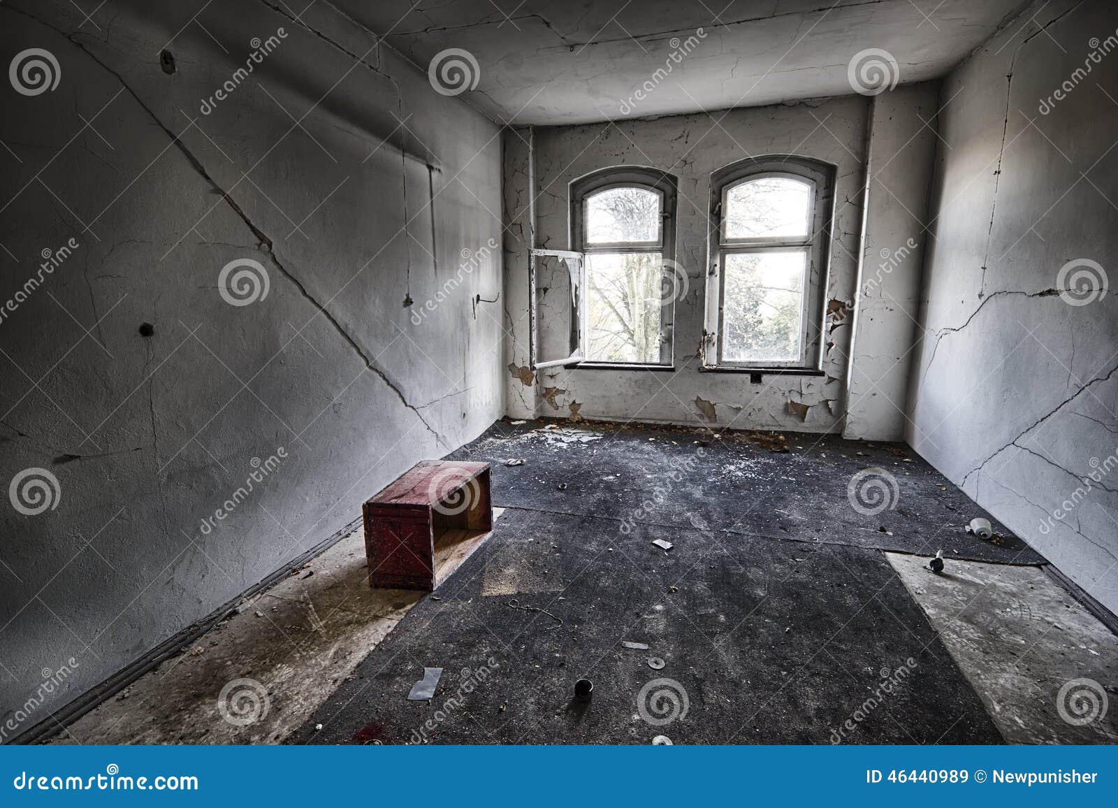 The devastated room stock image. Image of dilapidated - 46440989