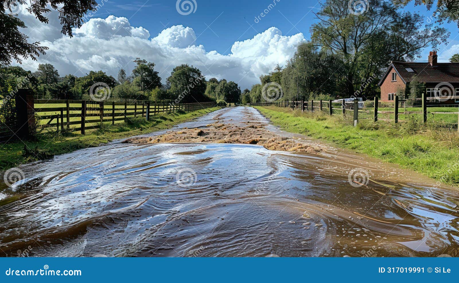 Devastating Aftermath of Inadequate Flood Management: Muddy Floodwaters ...