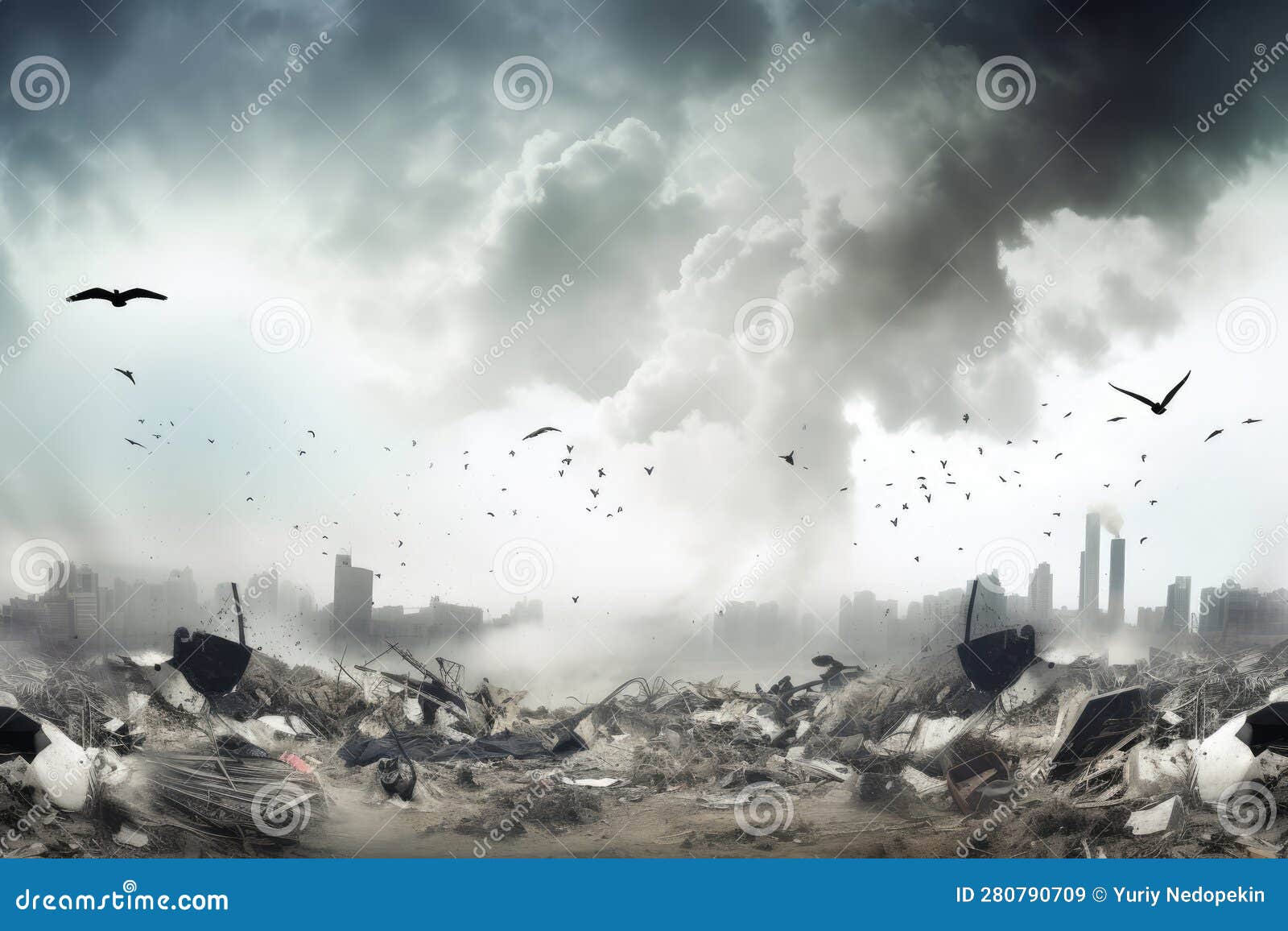 Devastating Effects Of Environmental Pollution Generative Ai Stock