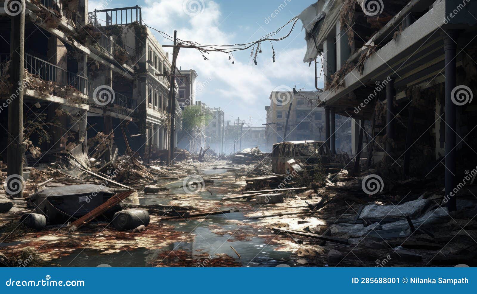 The Devastating Impact Of Extreme Climate Change Flooded Streets And ...