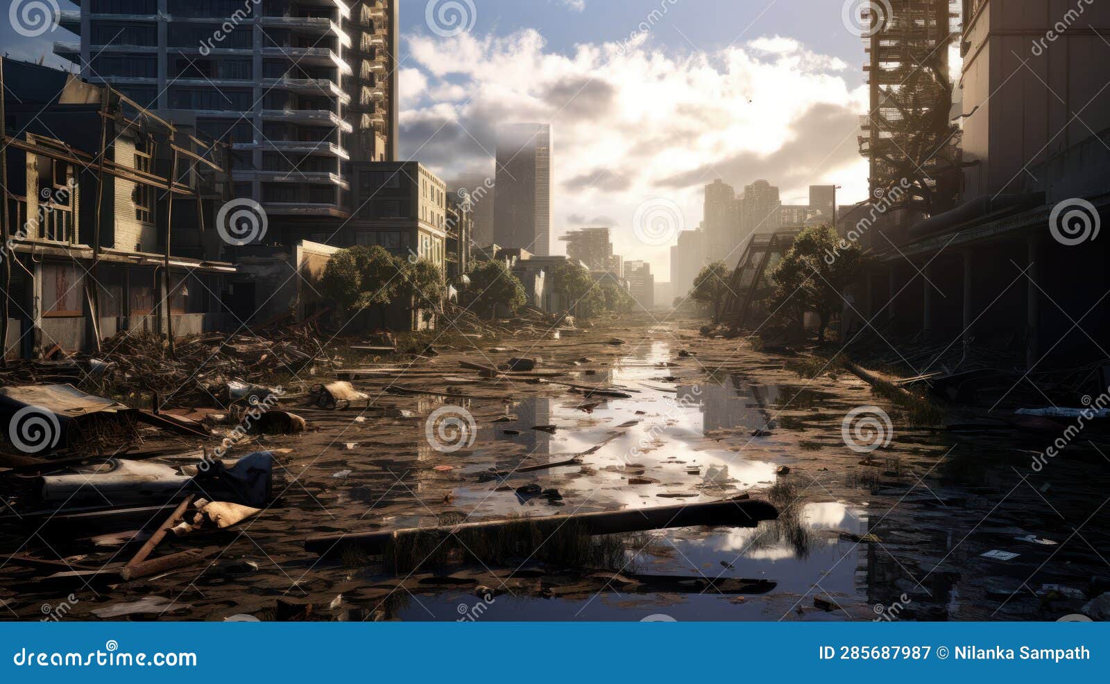 The Devastating Impact of Extreme Climate Change Flooded Streets and ...