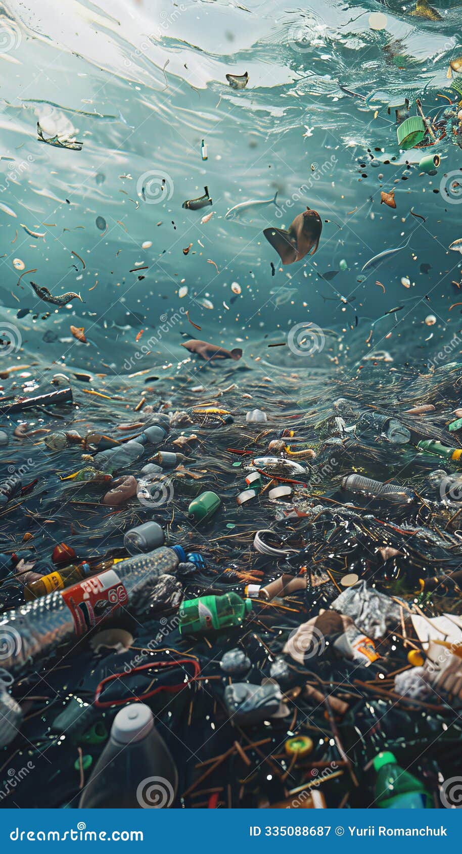 Devastating Impact of Ocean Pollution Struggling Marine Life Amidst ...