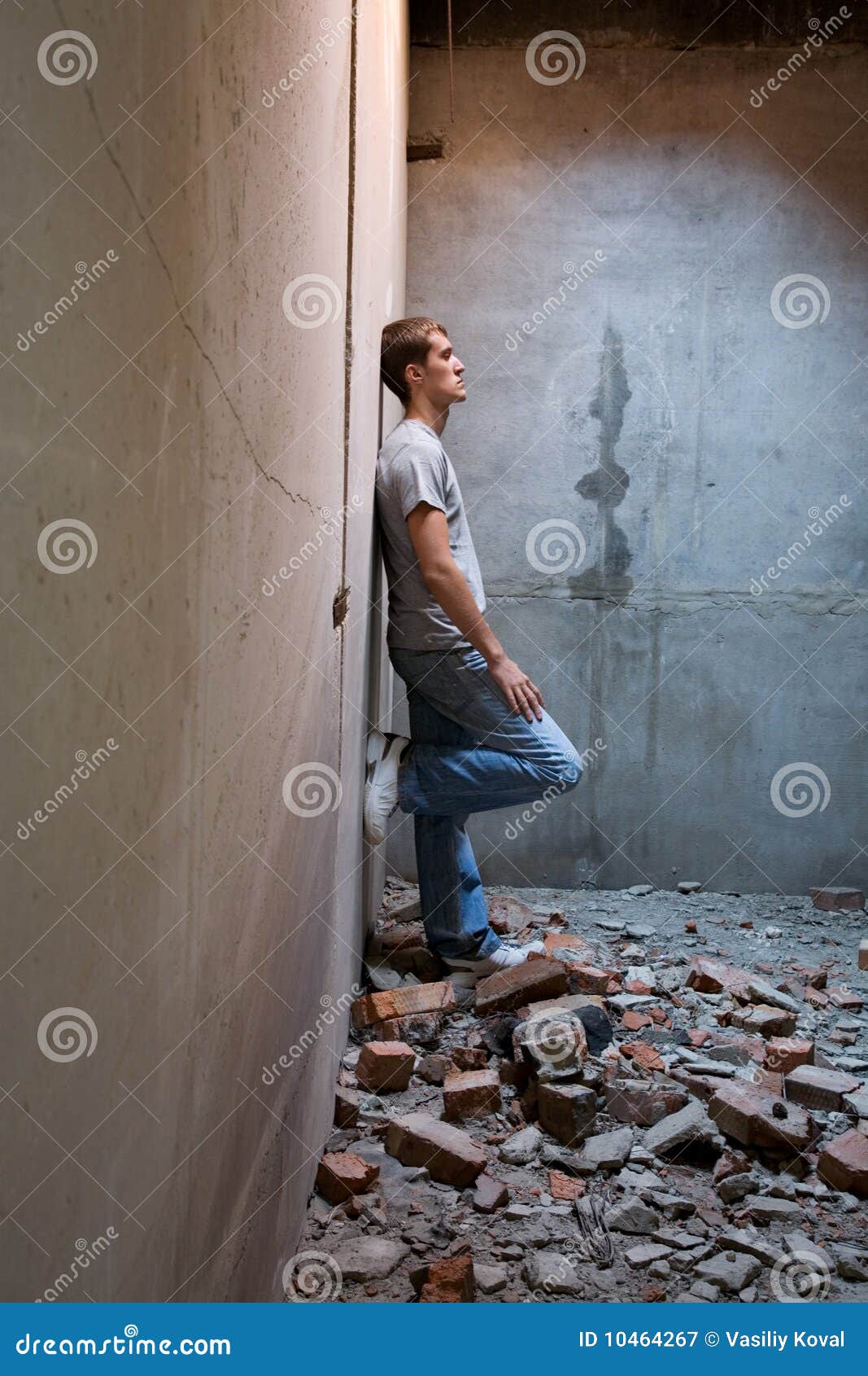 Devastation stock image. Image of breach, brick, grunge - 10464267