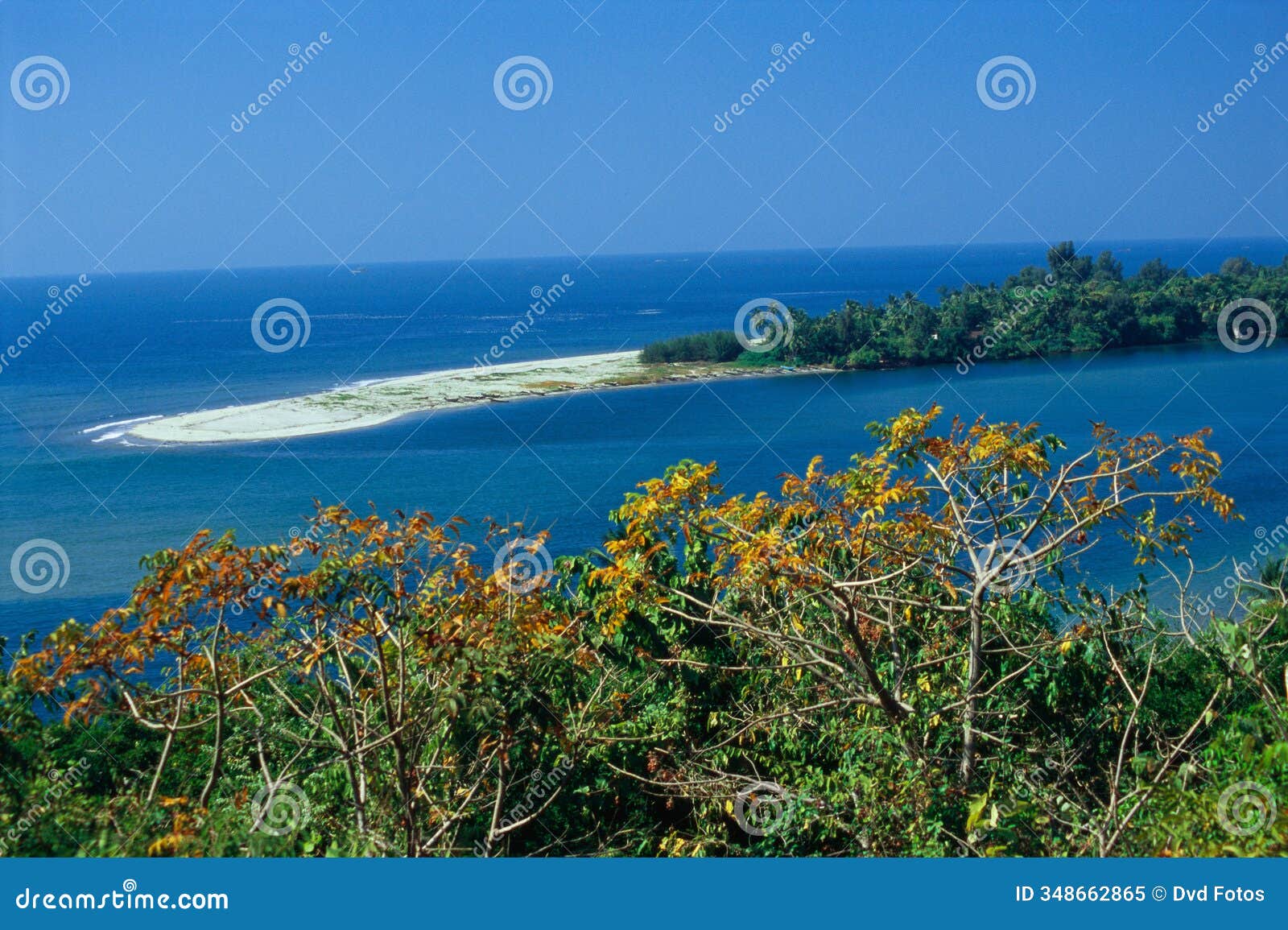 Indian Beaches Devbag Beach Sindhudurga District Maharashtra India ...