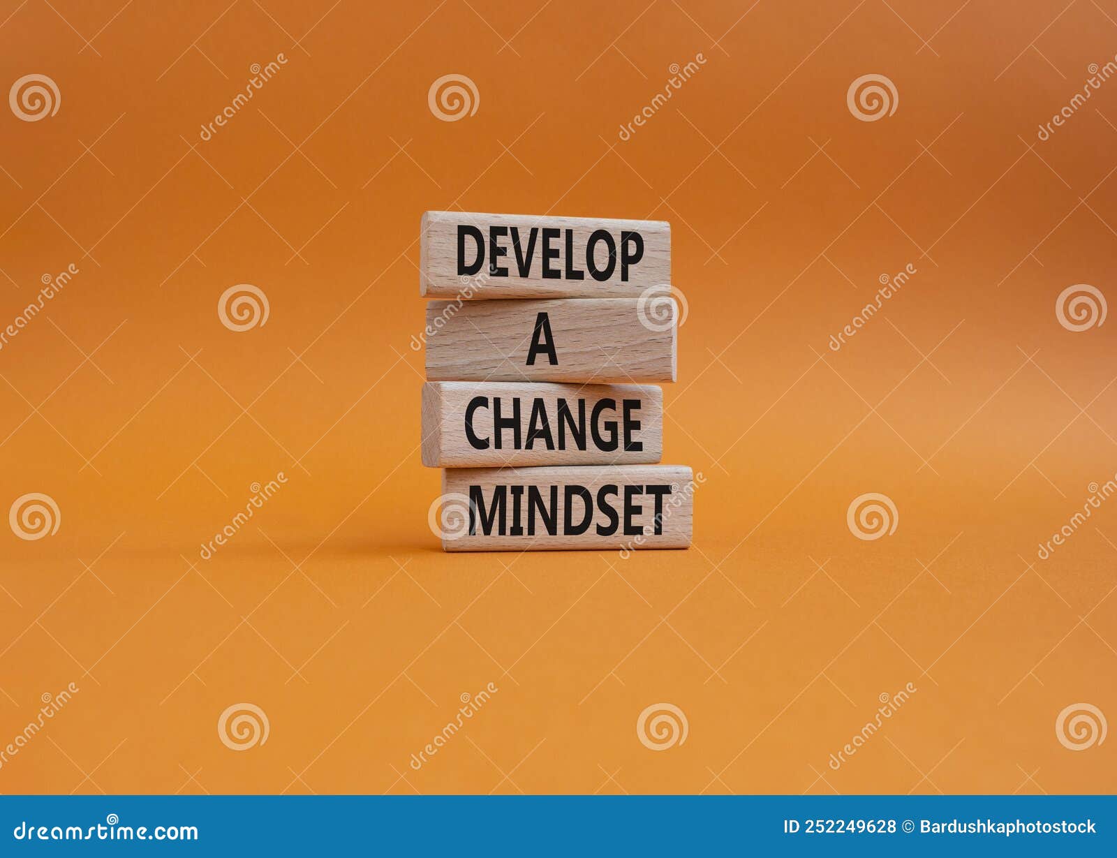 Develop a Change Mindset Symbol. Concept Words Develop a Change Mindset ...